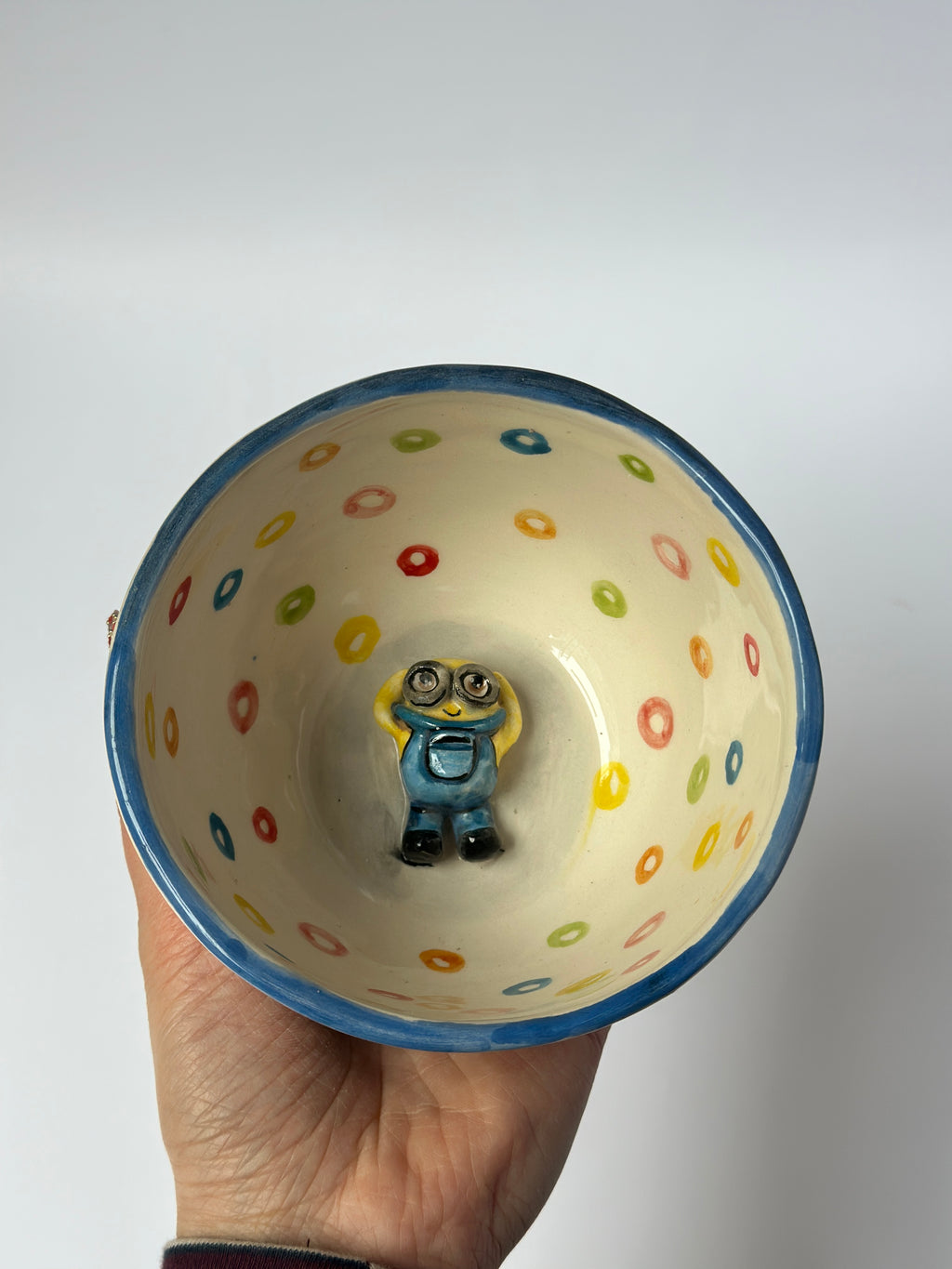 Minion handmade bowl – Zena Ceramic